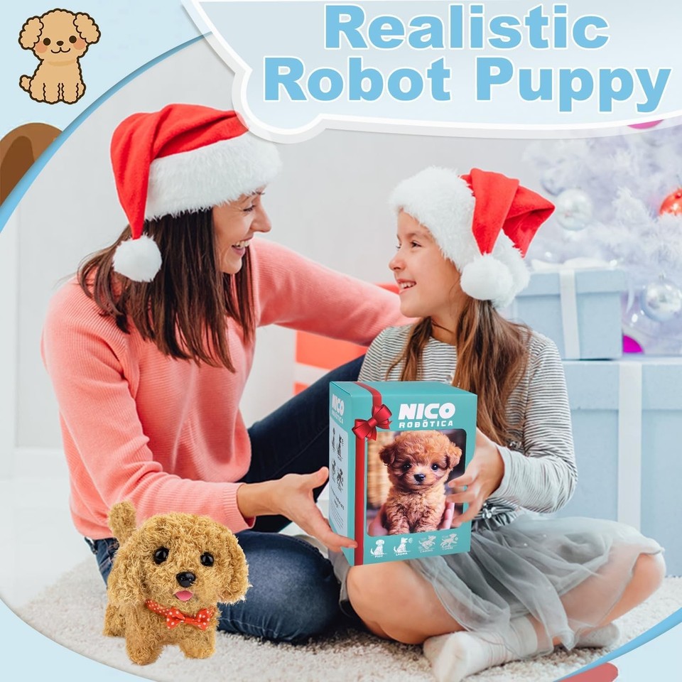 Second Generation Robot Dog, Robot Puppy That Acts Like a Real Dog ...