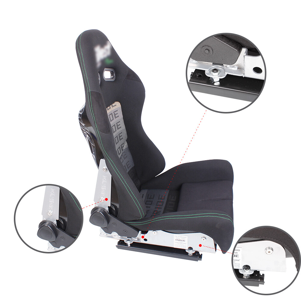 Bride Gradation Reclinable Racing Bucket Seat Low Max Set Full Cloth ...