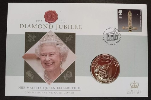 Fiji 2012 Queen Elizabeth II Diamond Jubilee State Trumpeters $10 Coin ...