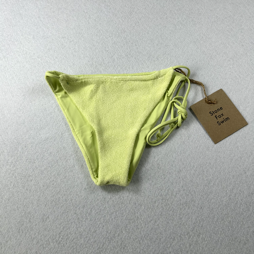 Stone Fox Swim Bottoms Womens Large River Pomelo Terry NWT | eBay