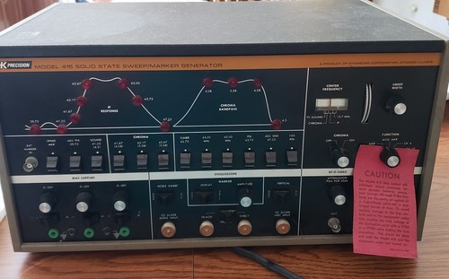 BK Precision Sweep/Marker Generator Vintage Solid State Model 415 Free ...