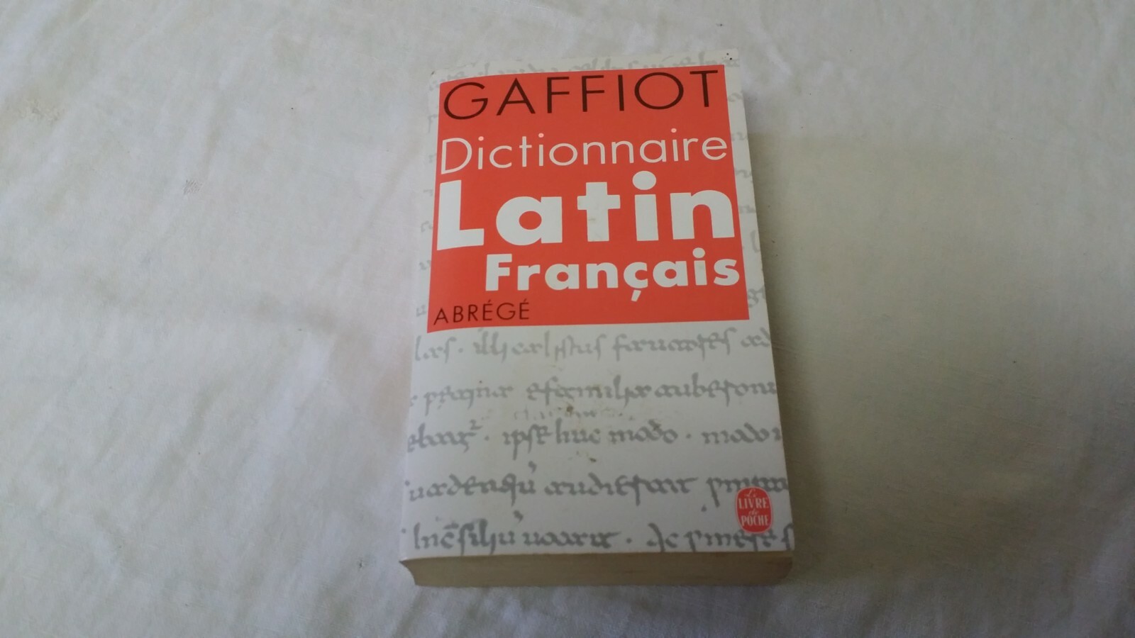 Gaffiot Latin d’occasion | Plus que 4 exemplaires à -75%