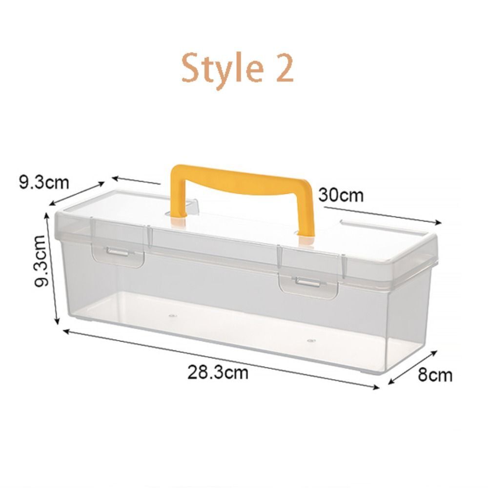 Dustproof Acrylic Display Case Clear Desktop Organizer Box Storage ...