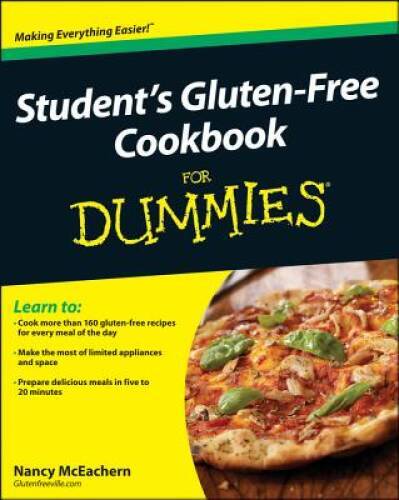 Student's Gluten-Free Cookbook For Dummies - Paperback - VERY GOOD ...