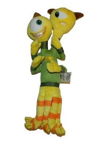 Disney Pixar Monsters University Terri & Terry Plush Stuffed Animal 16 ...