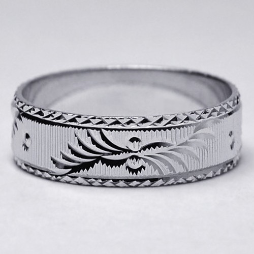 Mens Womens Solid 925 Sterling Silver No Stone Wedding Band Ring 6.2mm ...