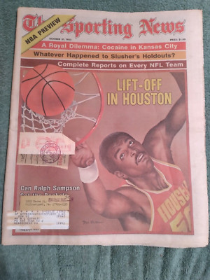 The Sporting News October 31, 1983 Former Houston Rockets Star Ralph ...