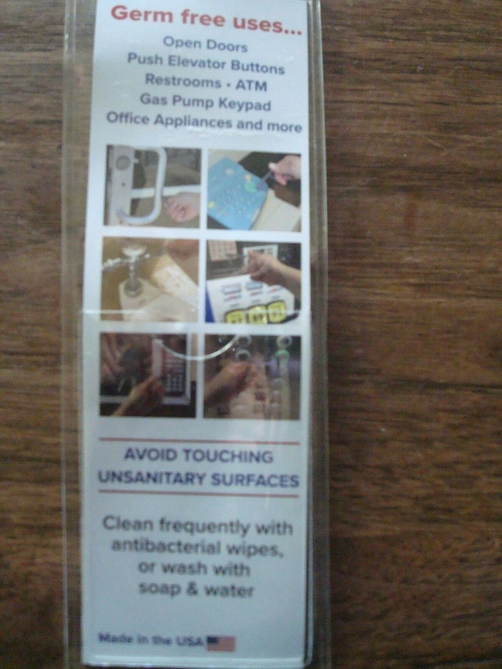 Germ safety/ sanitary tool key chain | eBay