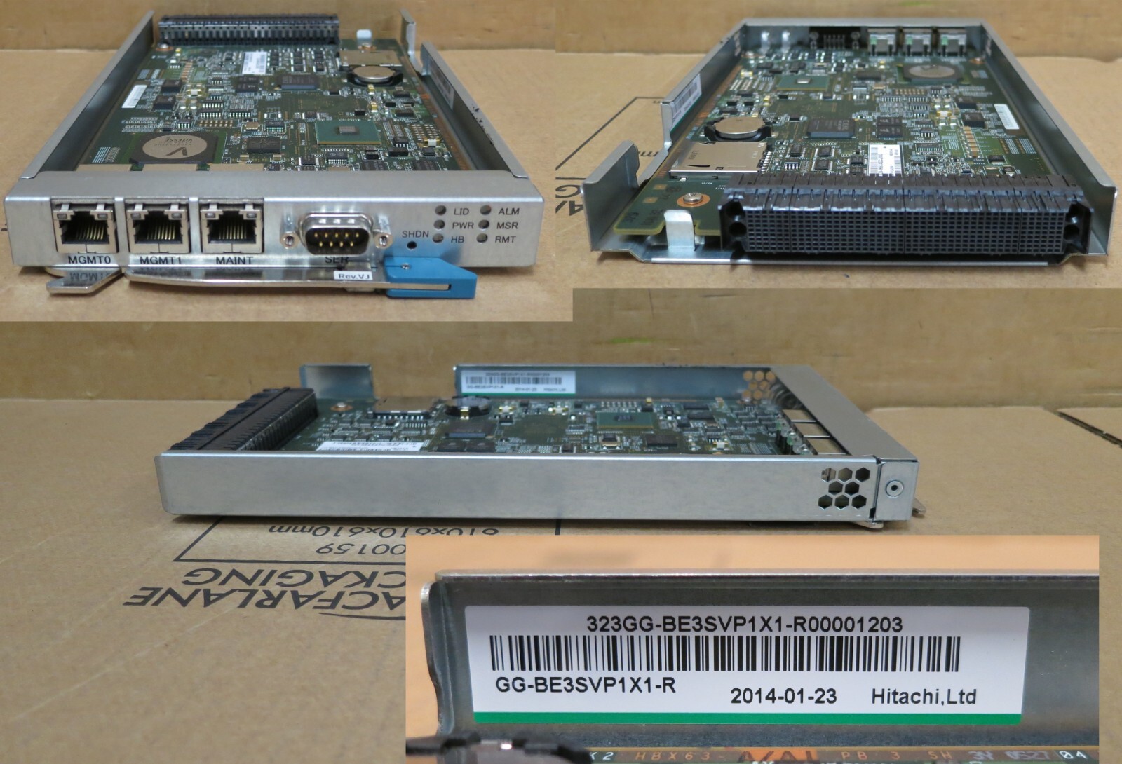 Hitachi Compute Blade CB500 Chassis 3 x 520H B4 4x PSU 2x Mgmt 4x ...