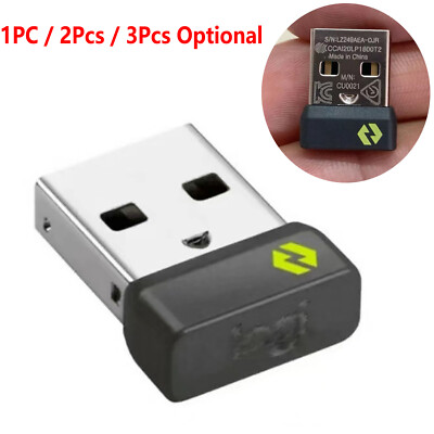 USB Wireless Receiver Accessories for Logitech Logi Bolt Keyboard Mouse ...