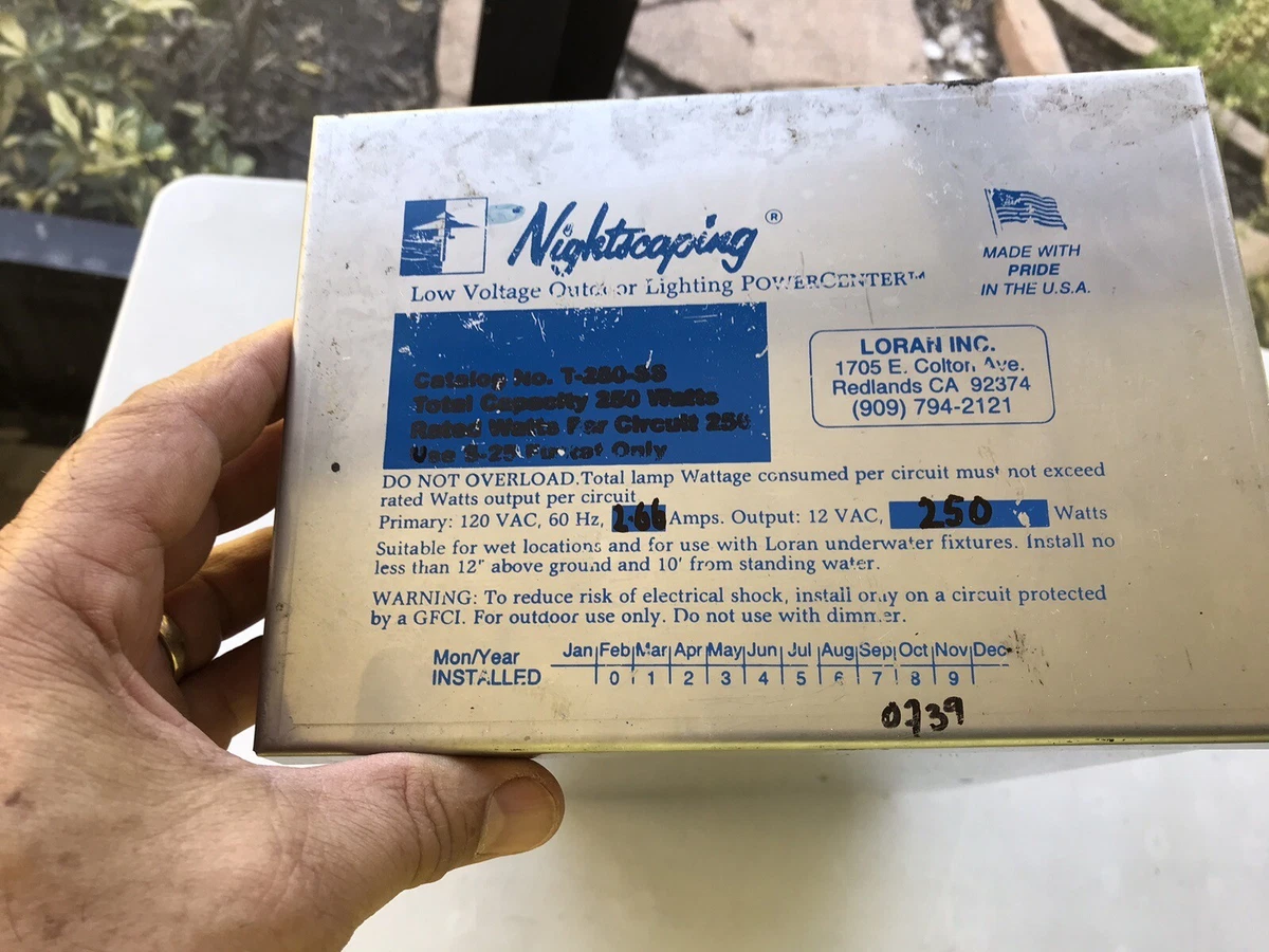 Nightscaping Low Voltage Outdoor Lighting Power Center | Shelly Lighting