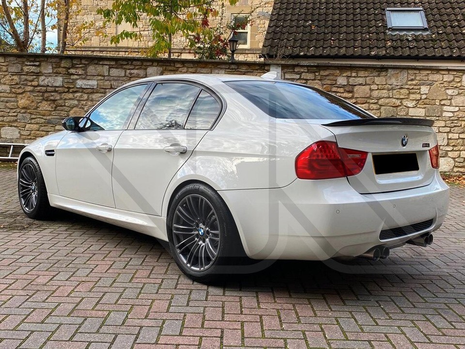 BMW 3 SERIES E90 M3 SALOON PERFORMANCE STYLE BOOT TRUNK SPOILER GLOSS ...
