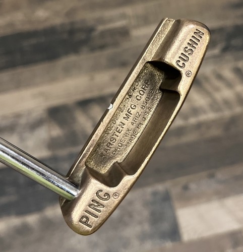 Ping Cushin Putter Steel Shaft New Ping Grip Brassy RH | eBay