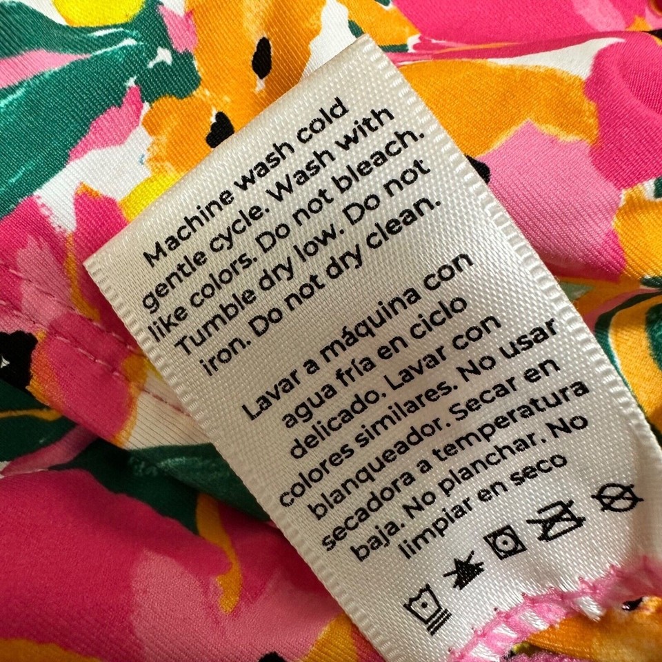 Anne Cole Womens Size XXL Sunshine Floral High-Waist Bikini Swim Bottom ...