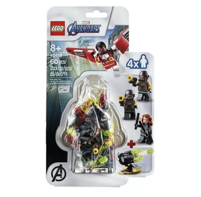 Lego 40418, Falcon & Black Widow Team-Up, Marvel, Retired! New Sealed ...