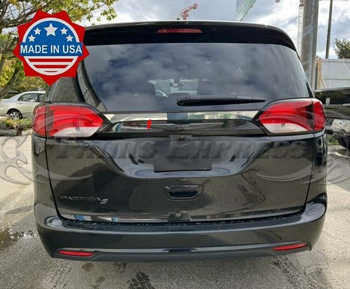 2017-2021 Chrysler Pacifica Rear Door Trunk Hatch Accent Trim Stainless ...