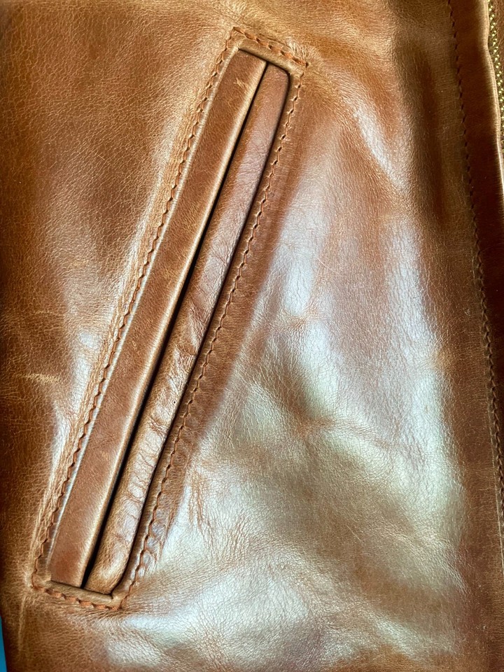 Custom Aero Leather Clothing Hooch Hauler Chromexcel Horsehide Leather ...