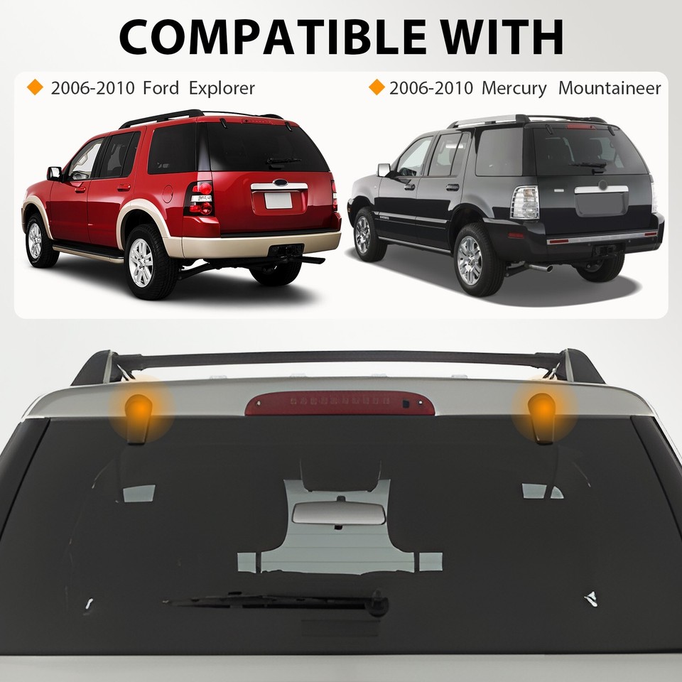 Rear Liftgate Glass Window Hinge Right & Left For Ford Explorer Mercury ...