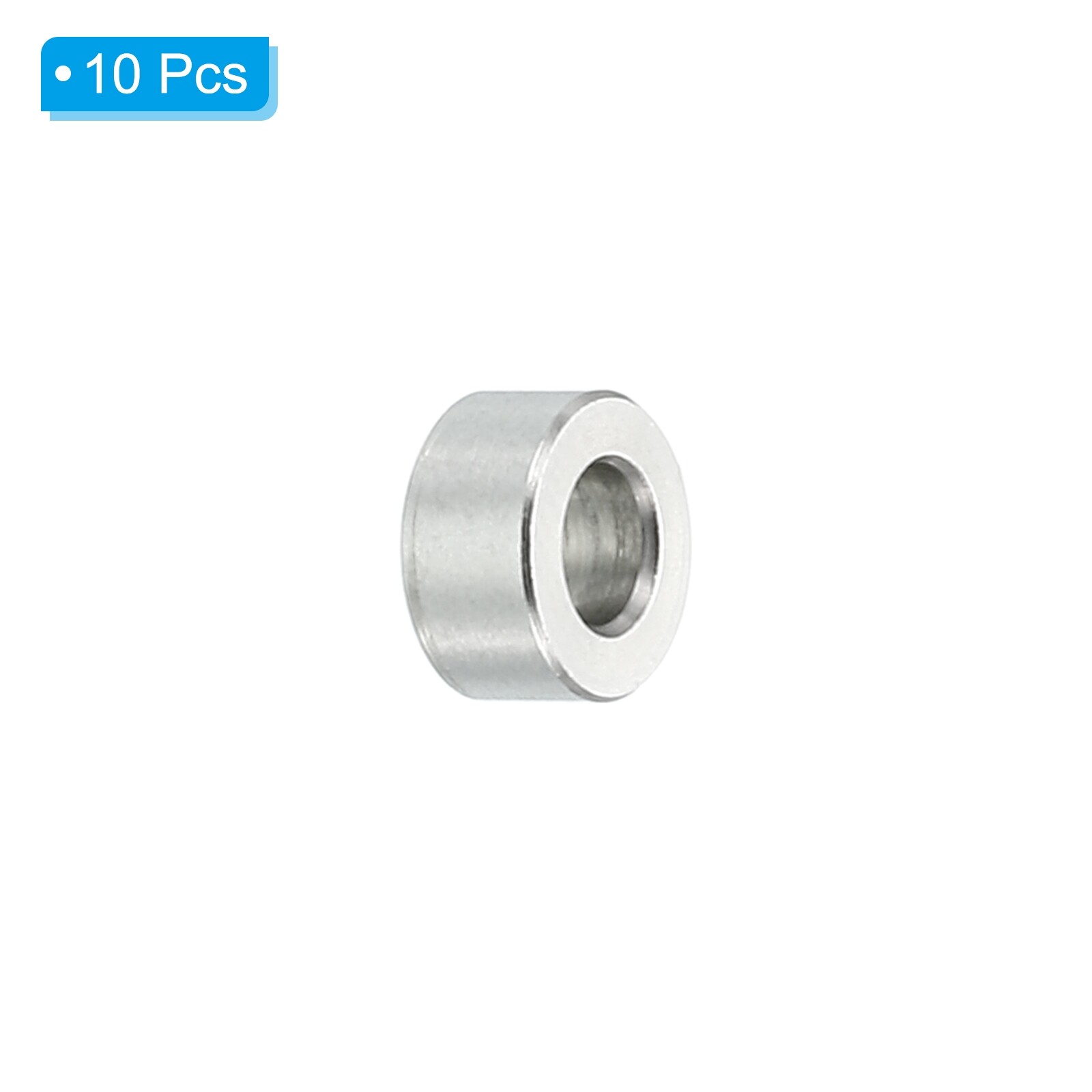 M3 Stainless Steel Spacers, 10 Pcs Metal Spacer 3.1mm ID x 6mm OD X3mm ...