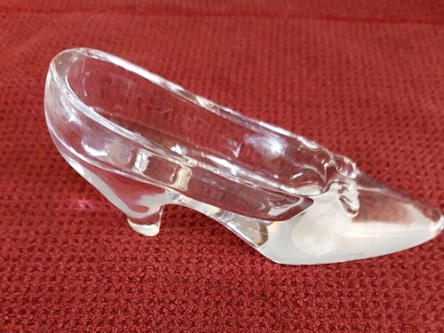 Celebrations Crystal Clear Mini 24% Lead Crystal 5 3/4" High Heel Shoe ...