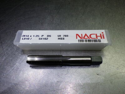 Nachi M14x1.25 D5 4 Flute HSS Plug Tap 8mm Shank L910/54162 (LOC1610 ...