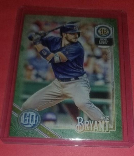 2018 TOPPS GYPSY QUEEN KRIS BRYANT GREEN PARALLEL CUBS | eBay