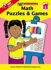 Math Puzzles & Games, Grade 2 (Home Workbooks) - Paperback - GOOD ...