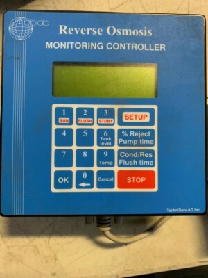 TECHNISERV REVERSE OSMOSIS MONITORING CONTROLLER D0903 AND MAIN UNIT D0841 | eBay