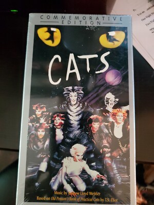 Cats: The Musical (VHS, 2000, 2-Tape Set, Commemorative Edition ...