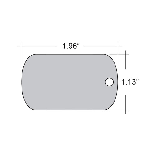 Handicap GI Dog Tag Aluminum Keychain with Custom Engraving | eBay