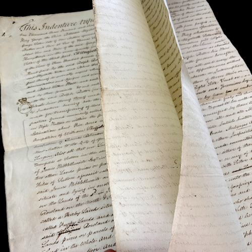 VERY OLD ENGLISH DOCUMENT 1764 | eBay