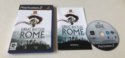 The History Channel: Great Battles Of Rome Sony PlayStation 2 PS2 ...