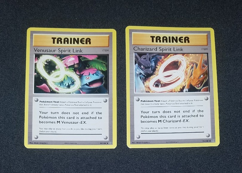 Pokemon Charizard Spirit Link and Venusaur Spirit Link lot of 2 ...