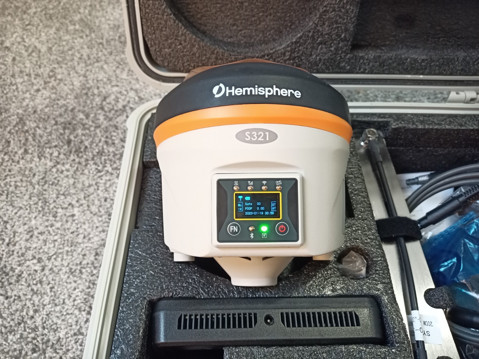 Hemisphere S321 GNSS Receiver, GPS, GLONASS, GALILEO, RTK Surveying | eBay