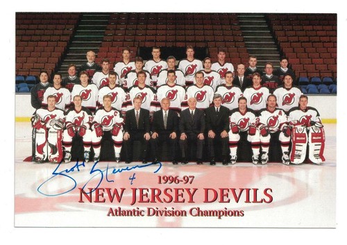 Scott Stevens Signed Autographed Photo Postcard New Jersey Devils | eBay