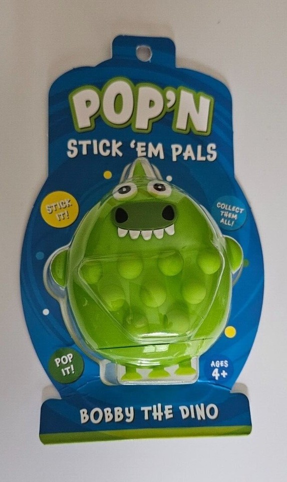 New POP'N STICK'EM PALS Fun Fidget Popper Toy Animal Figure PICK ONE | eBay