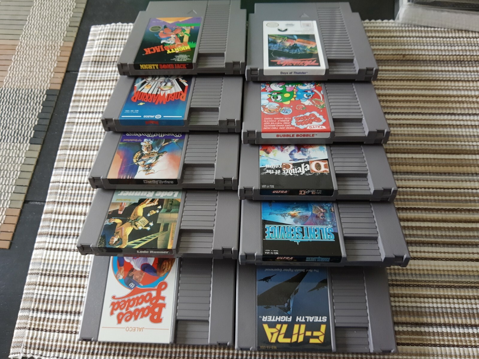 Lot of 10 NES Nintendo Carts Mint Collectors Condition | eBay