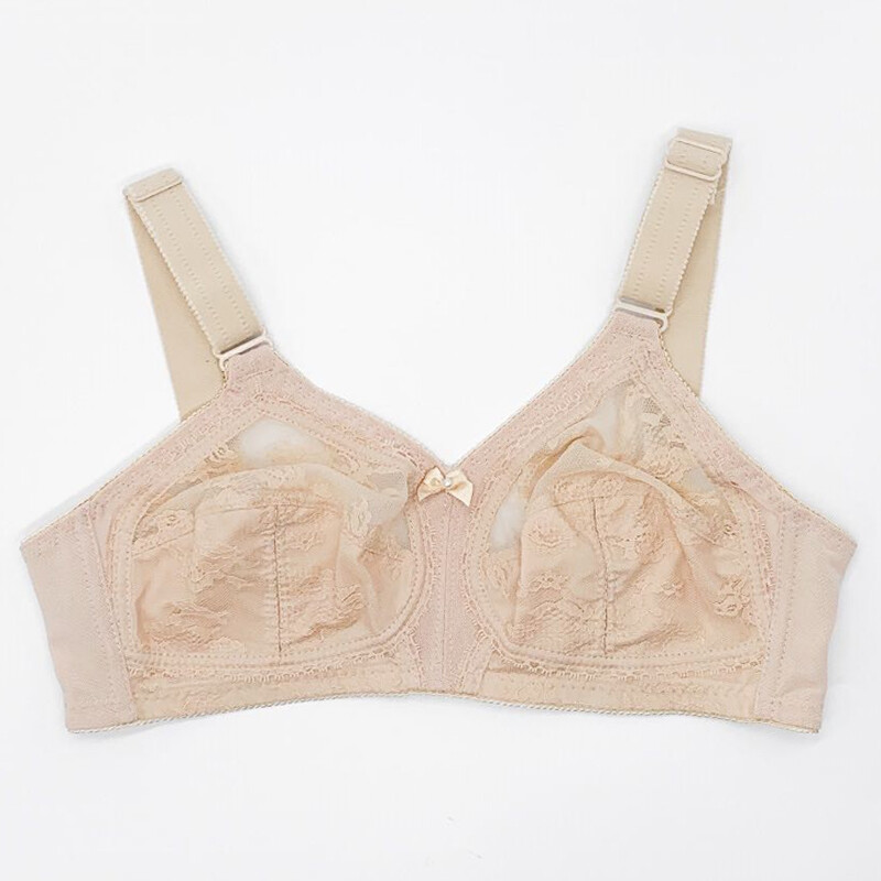 Women's Full Figure Wirefree Minimizer Support Bra Plus Size 34-50 C D ...