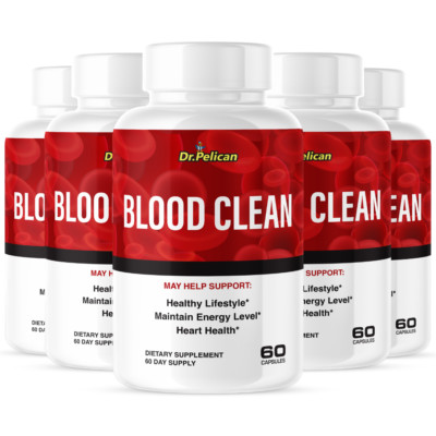 Blood Clean- Blood Support- 5 Bottles- 300 Capsules | eBay