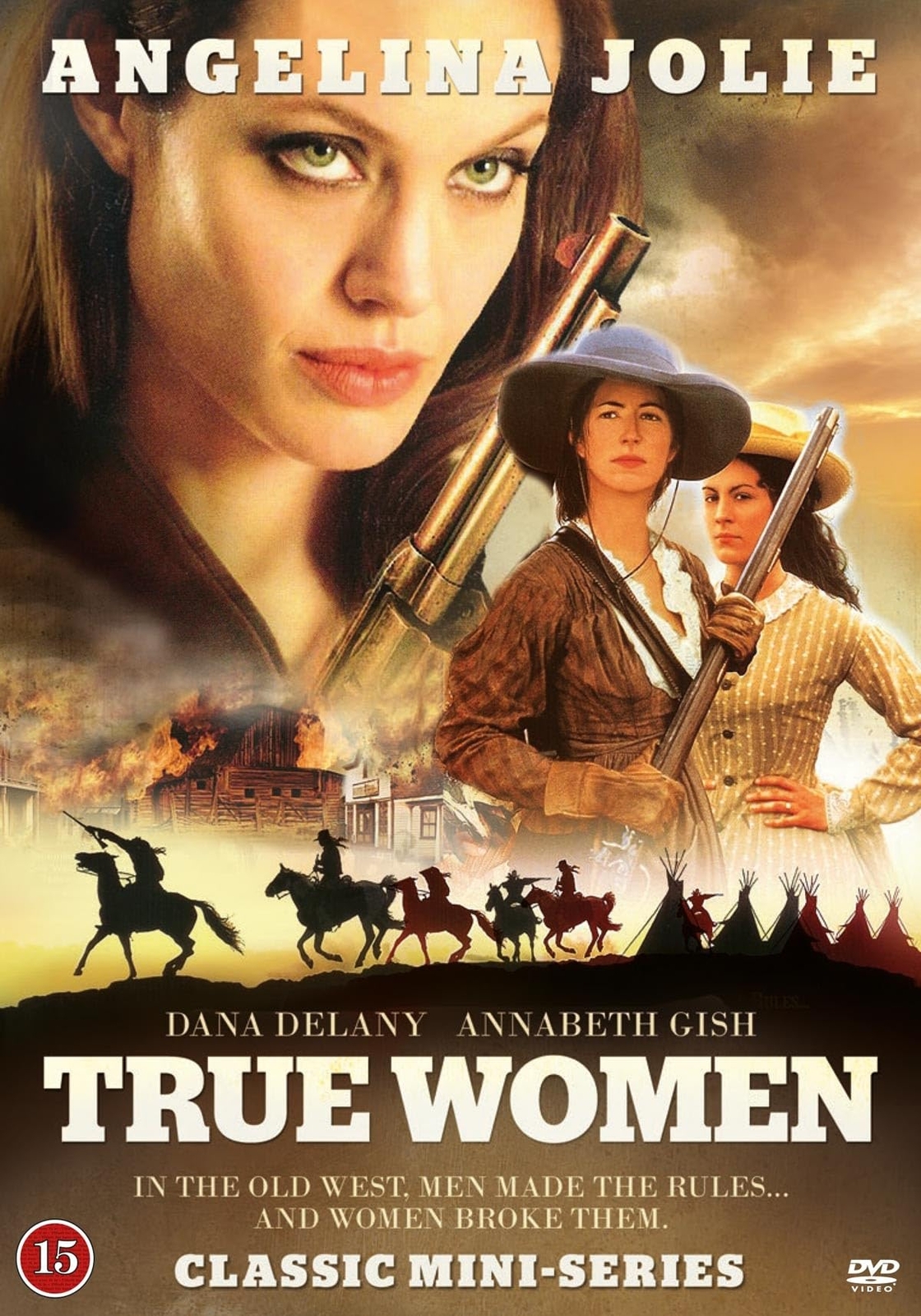 `True Women (Mini-Series) Dvd - Starring Angelina Jolie, Dana Delan ...