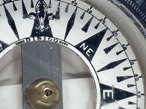 Vintage Maritime DIRIGO E. M. Sherman Nautical Sailing Ship Compass in ...