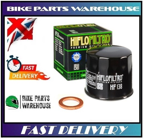 OIL FILTER & SUMP PLUG WASHER FITS SUZUKI M50 Boulevard (VZ800) 2009 ...