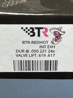 BTR Red Hot Camshaft | eBay