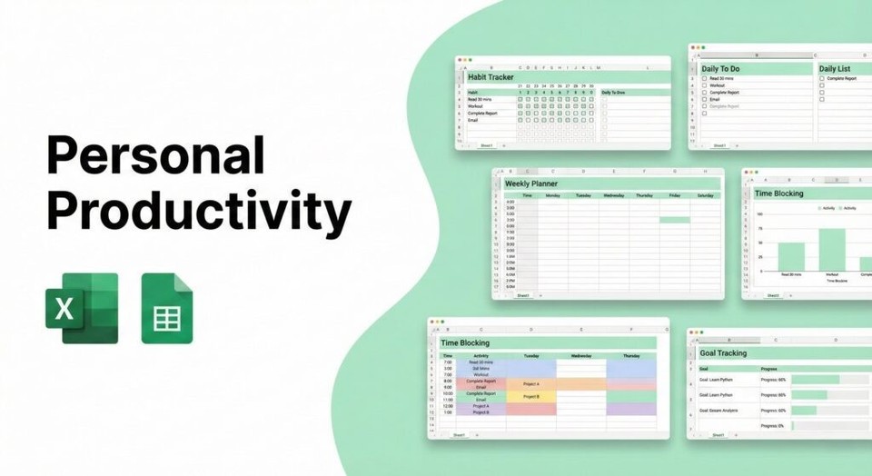 2500+ Excel Templates Bundle | Business, Finance, Budget, Planner ...