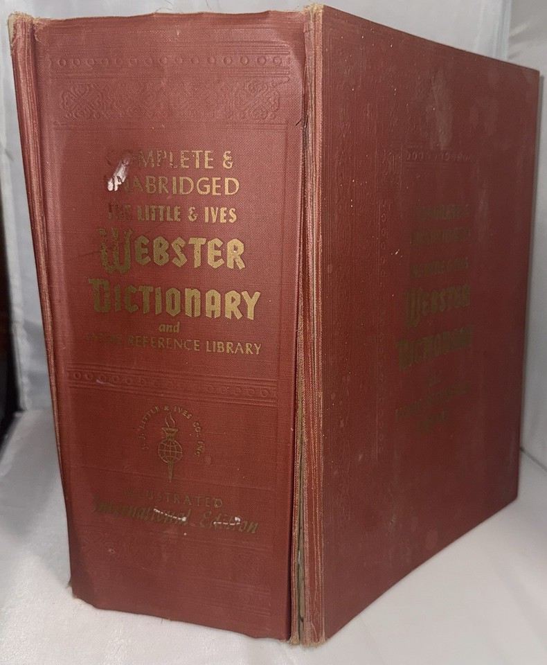 Webster Dictionary Complete and Unabridged & Home Reference Library ...