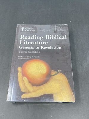 Great Courses Reading Biblical Literature Genesis to Revelation ...