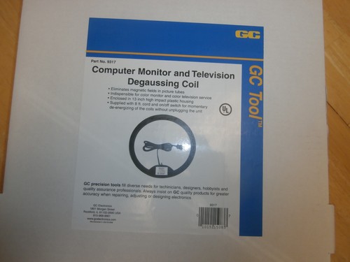 DEGAUSSING COIL TV/CRT/ARCADE MONITORS GC ELECTRONICS 9317,NEW | eBay
