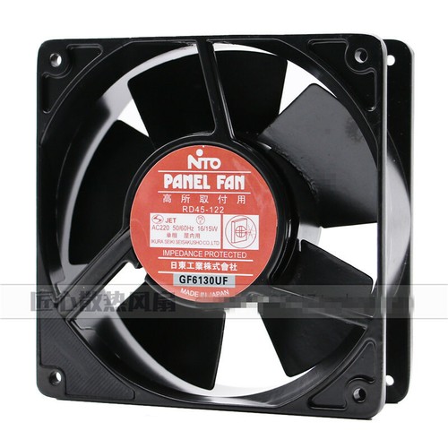 NTO RD45-122 AC200V 16/15W 120*120*38MM metal high temperature ...