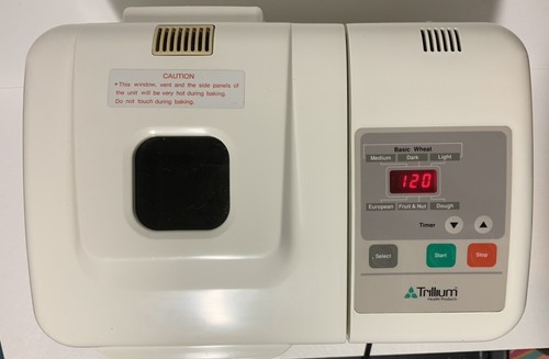 Breadman Trillium Bread Maker Machine TR-500 ~ Tested ~ with Pan ...