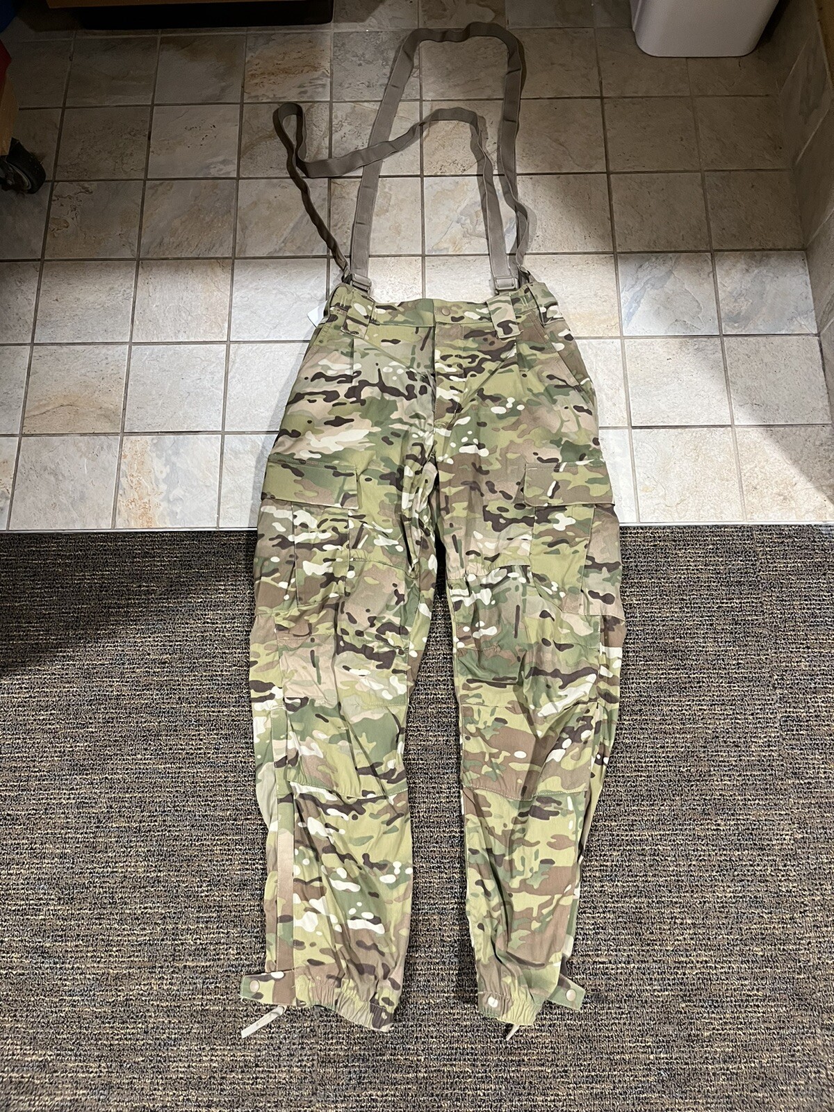 SMALL REGULAR ECWCS L5 Soft Shell Cold Weather Pants Level 5 Multicam ...